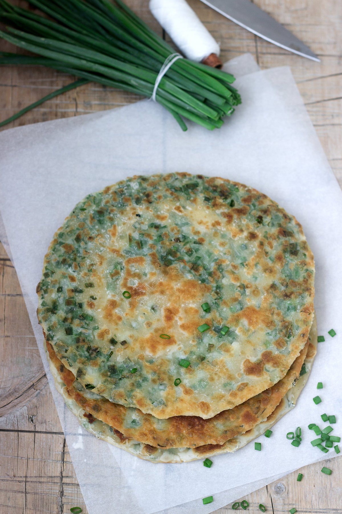 Scallion Pancake | AsianBokChoy